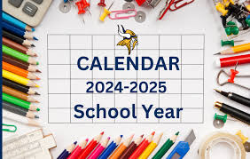 School calendar for 2024-2025